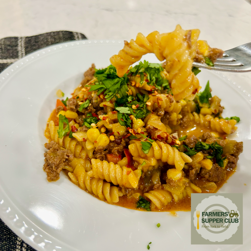 Tex-Mex One Pot Pasta - Farmers' Supper Club